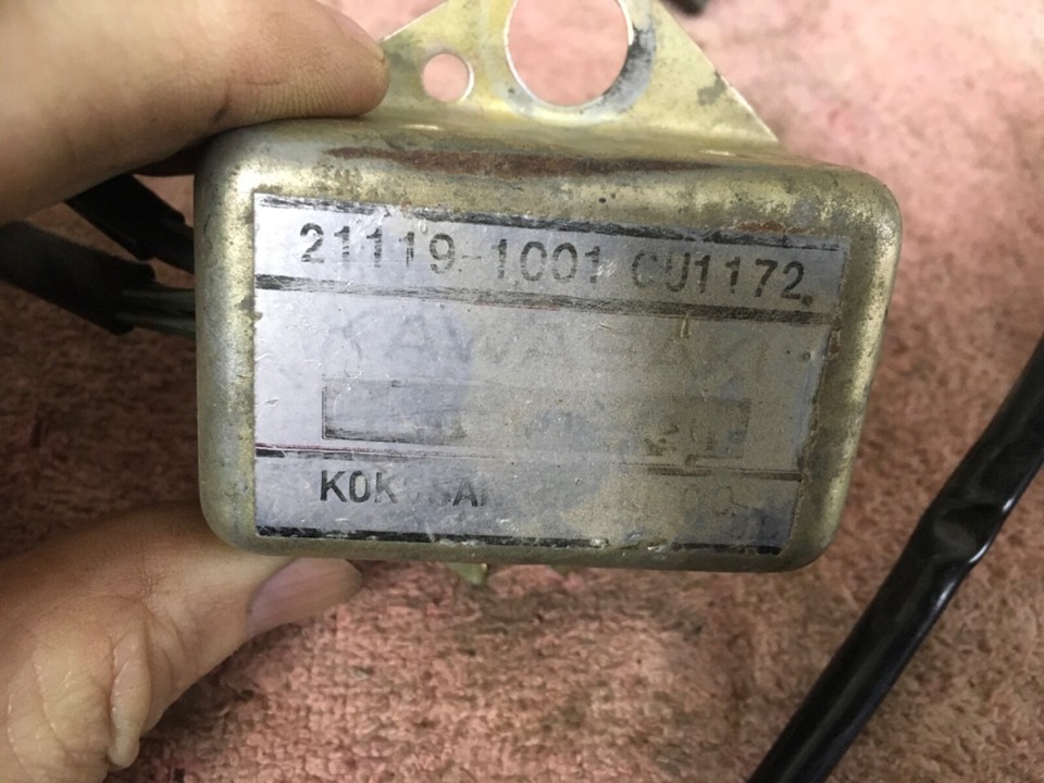 1975 ? Kawasaki KX 250 Kokusan Denki Ignition CDI Vintage Ahrma MX ...
