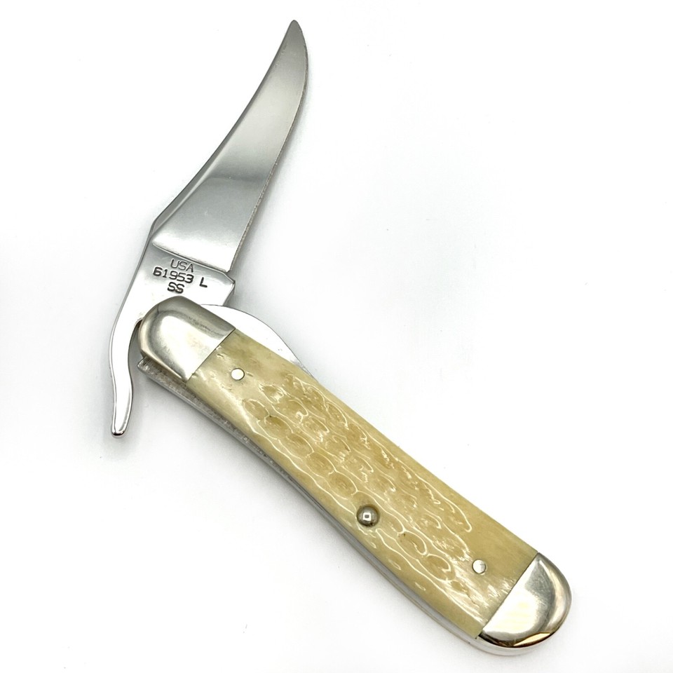 2001 Case XX Natural Bone Russlock Special Shield 112 | eBay