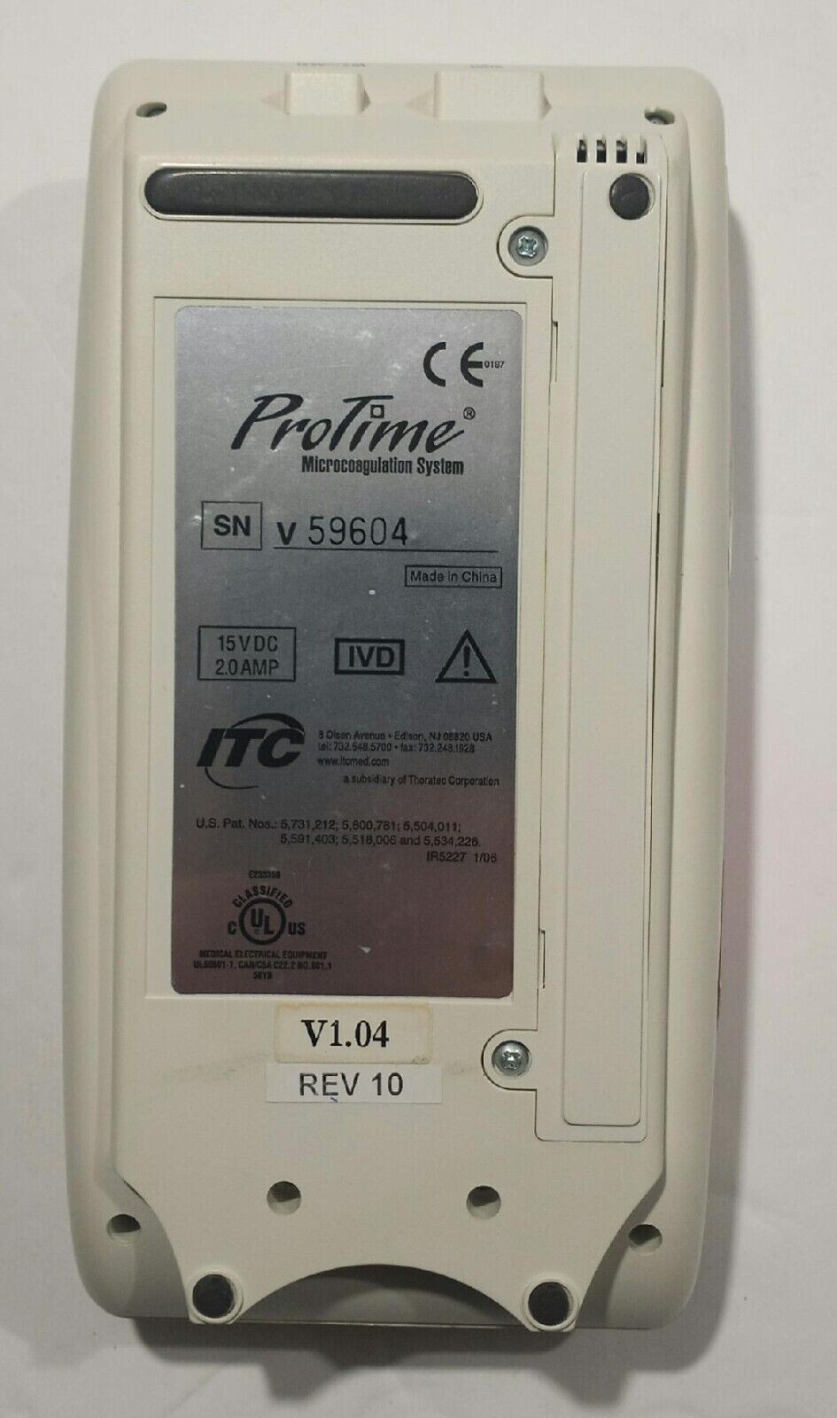 ProTime ITC Microcoagulation System With Power Supply | eBay