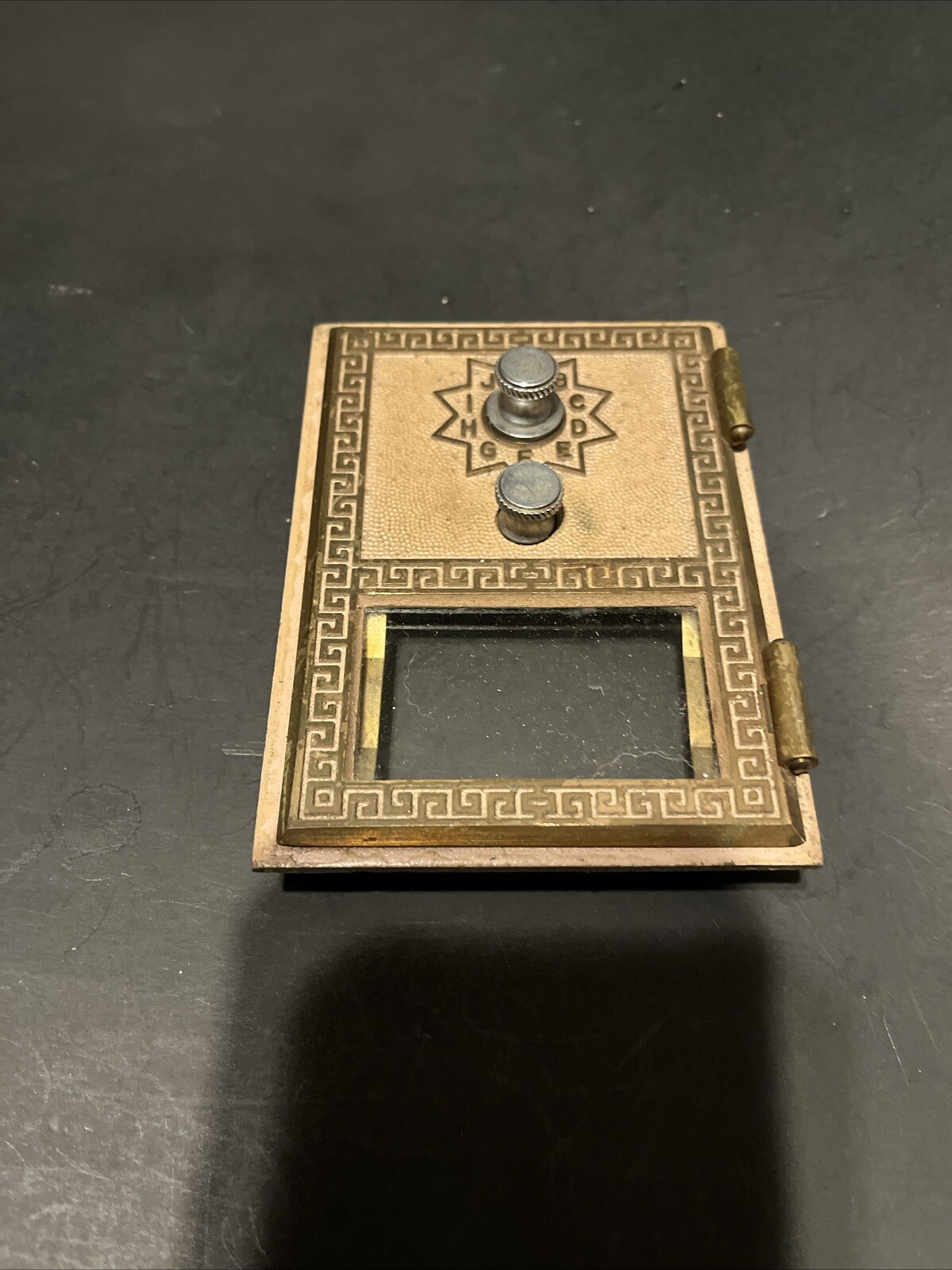 US Postal PO Box Door With Frame. Combination Works. From 1965. | eBay