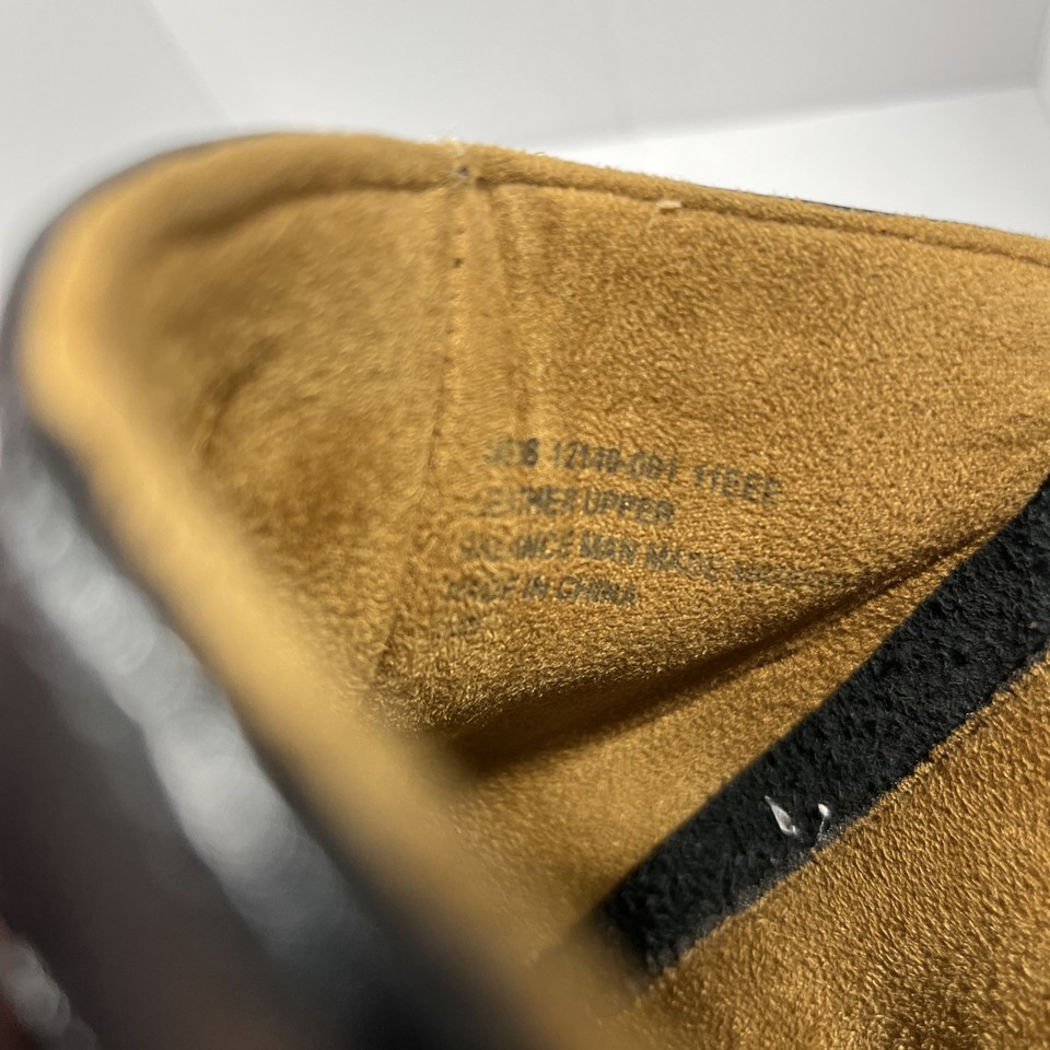 Florsheim Midtown Zip Plain Toe Men's Boot Black Genuine Leather Size 11 EEE NEW | eBay