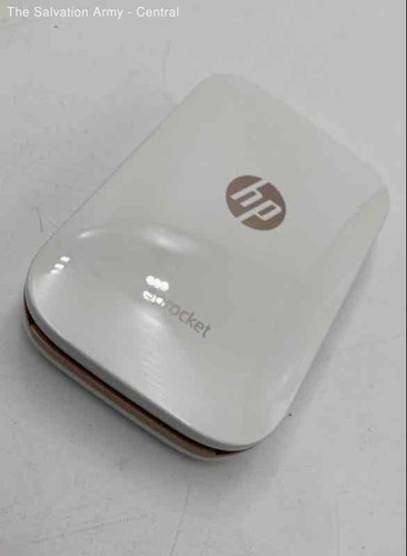 HP Sprocket White Rose Gold Portable Instant Pocket Zink Zero Ink Photo ...