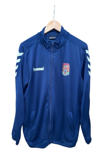 Northampton Town FC Hummel Training Track Jacket Navy Men’s Large NTFC ...