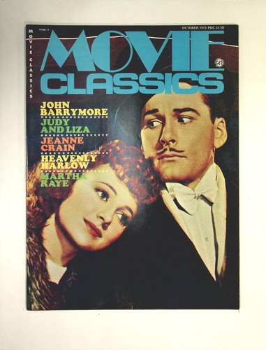 Movie Classics Magazine #3 VF- 7.5 1973 | eBay