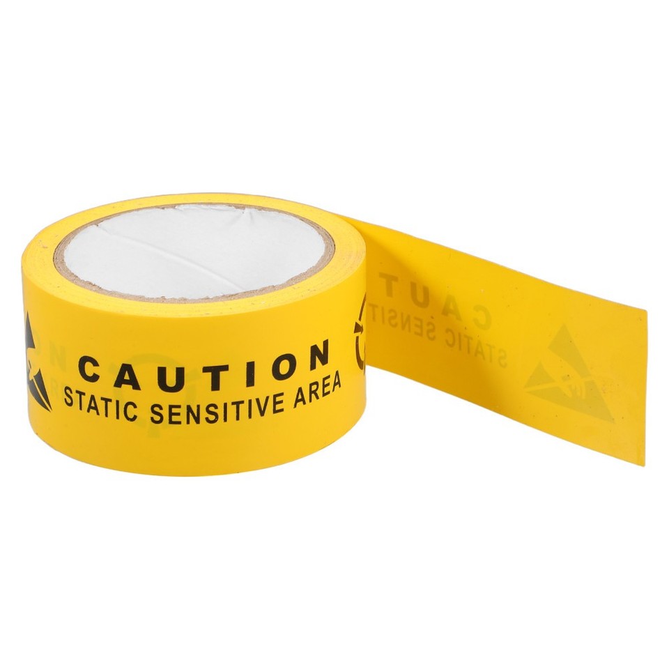 Barrier Tape Warning Stickers Anti-static Floor Sign Marking Label ...
