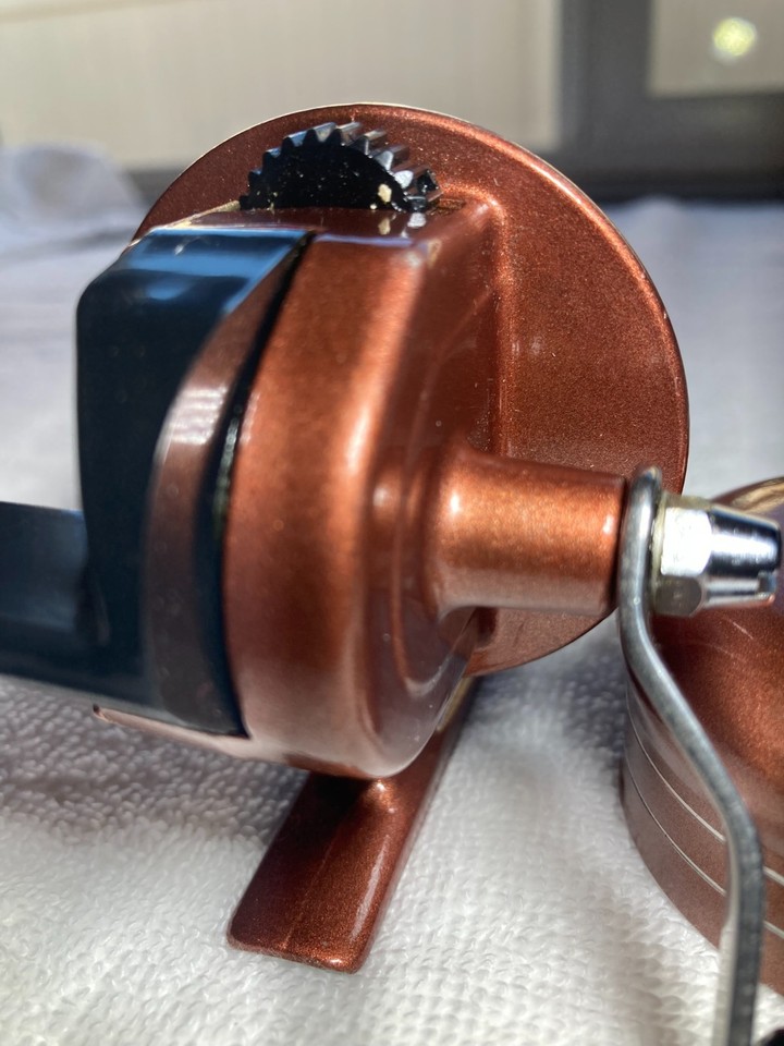 Kencor Bell #325 Fishing Reel Rare Vintage Bronze Color New Cond! Made ...