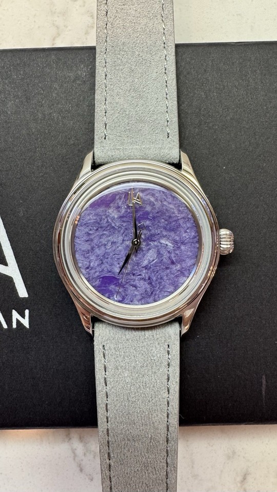 Artisan d'Horlogerie or L'Artisan Charoite Purple Stone Dial Watch | eBay