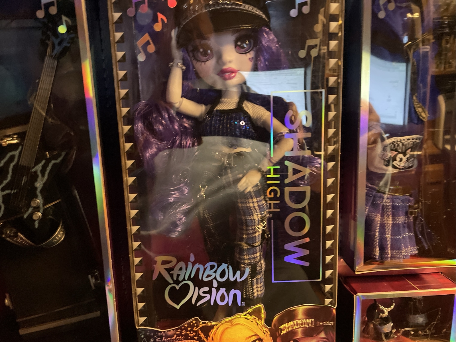 Rainbow Vision Shadow High Neon - Uma Vanhoose (Neon Blue) Posable ...