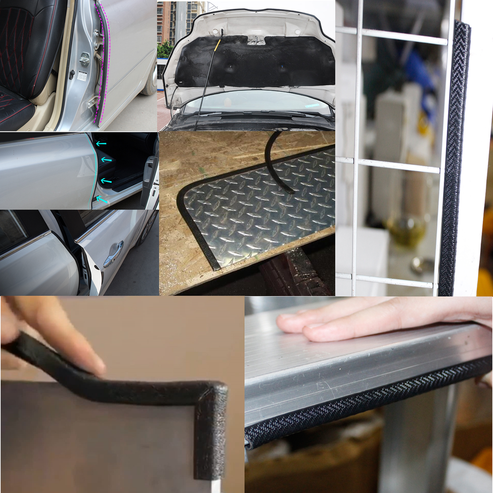 Pinch-weld Rubber Seal Trim Strip MULTI-FUNCTIONS EDGE GUARDS Renovate ...