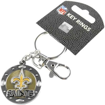 New Orleans Saints Keyring Impact Metal Keychain By Aminco | eBay