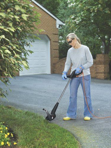 BLACK+DECKER Electric Trimmer/Edger, Corded, 3.5 amp, 12-Inch (ST4500 ...