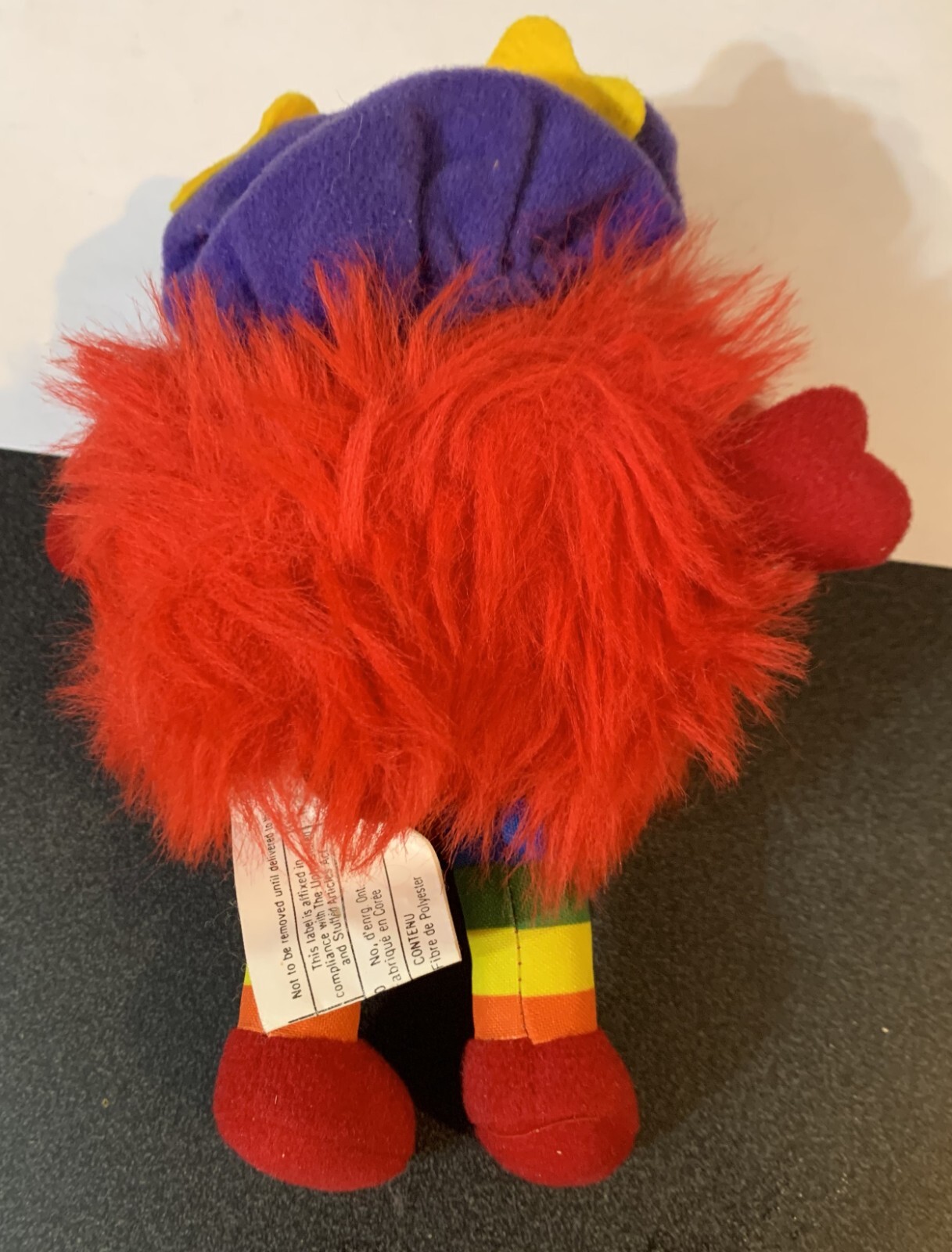 vintage 1984 mattel hallmark RAINBOW BRITE red sprite romeo 6" plush ...