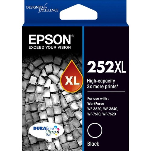 Epson 252XL Ink Cartridge Black | eBay
