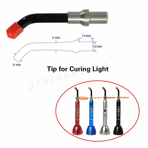 Dental Optical Fiber LED Curing Light Guide Rod Tip Glass Tip D2 TM | eBay