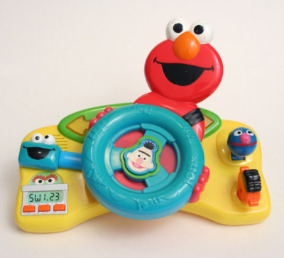 Fisher Price Sesame Street Giggle 'n Go Driver Elmo N9890 - Defective ...