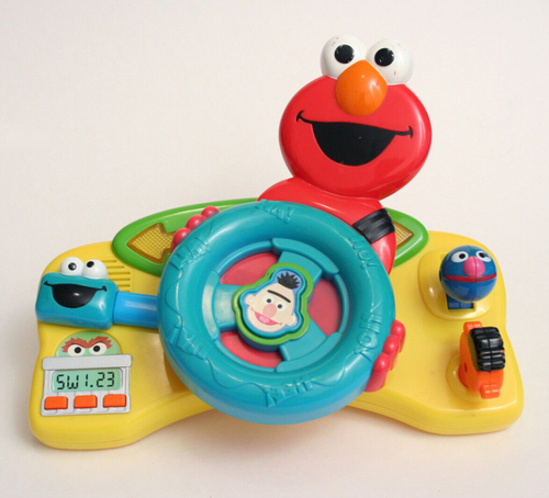 Fisher Price Sesame Street Giggle 'n Go Driver Elmo N9890 - Defective ...