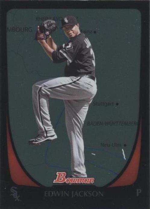 2011 Bowman - Edwin Jackson #3 International for sale online | eBay