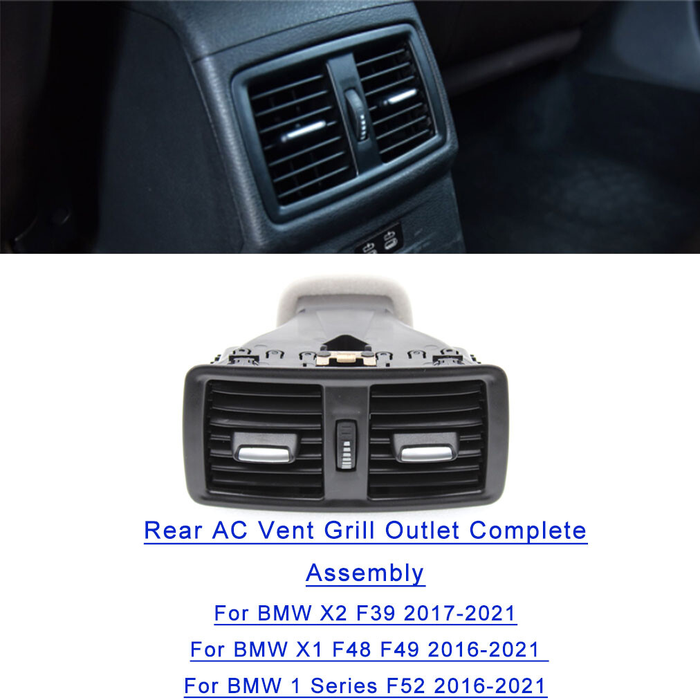 Rear Row A/C Air Outlet Vent Assembly Fit For BMW X2 X1 1 Series F39 ...