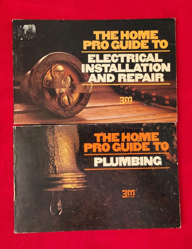 2 VTG 3M Home Pro Guide To Plumbing & Electrical Installation Repair ...