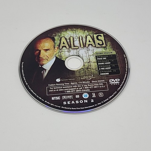 Alias Season Two 2 DVD Replacement Disc 4 | eBay
