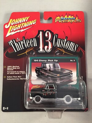 Johnny Lightning White Lightning 1964 Chevy Pick up Thirteen 13 Customs ...