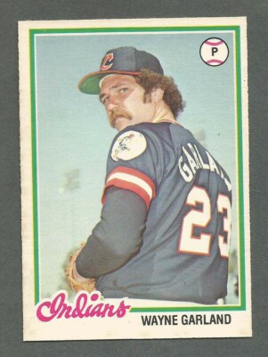 1978 OPC O-Pee-Chee Baseball Wayne Garland #15 Cleveland Indians NM/MT ...