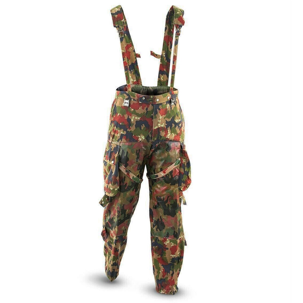 Trousers Pants Original Swiss Camo Surplus Alpentarn Alpenflage Combat ...