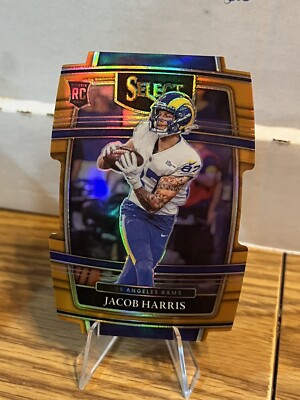 Jacob Harris 2021 Select Concourse lv Orange /249 RC Rookie Die-Cut ...