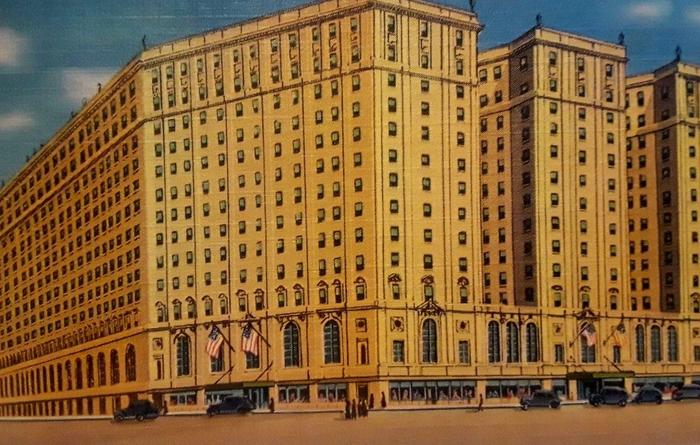 Hotel Statler & Statler Building, Boston, Mass - Vintage Postcard | eBay