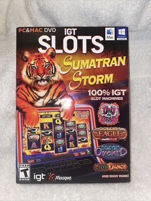 IGT Slots Sumatran Storm (PC & MAC DVD-ROM, 2014) IGT Slot Machines | eBay