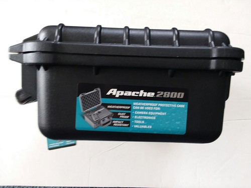 APACHE 2800 Weatherproof Protective Case, Medium, Black | eBay