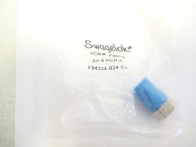 Swagelok SS-4-VCR-P, 1/4" MVCR Plug | eBay