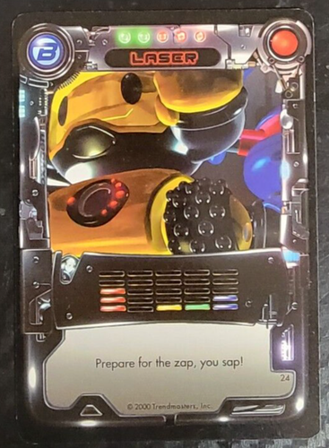 Rumble Robots - Power Cards - Laser #24 | eBay