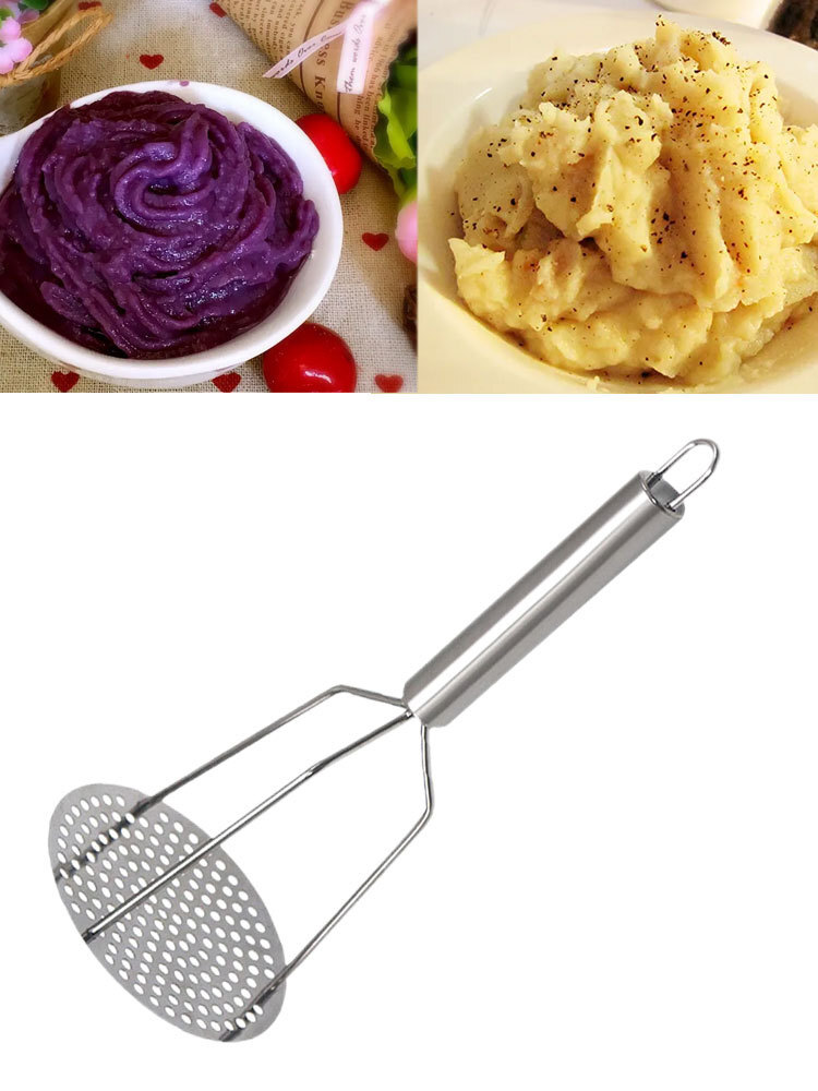Mashed Potatoes Masher Stainless Steel Mashed Potatoes Tool Heavy Duty ...