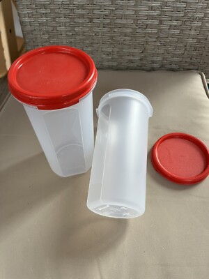 TUPPERWARE Eidgenossen 650 ml rund, 2er Set, rot NEU | eBay.de