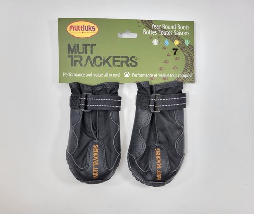 1 Pair of Muttluks MUTT TRACKERS Year-Round Boots for Dogs SIZE 7 M/L 4 ...