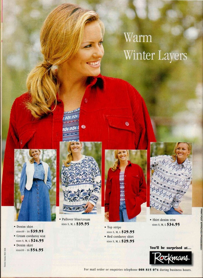 Woman's Day - April 6, 1996 - Elle Macpherson, Kylie Minogue + Farrah ...