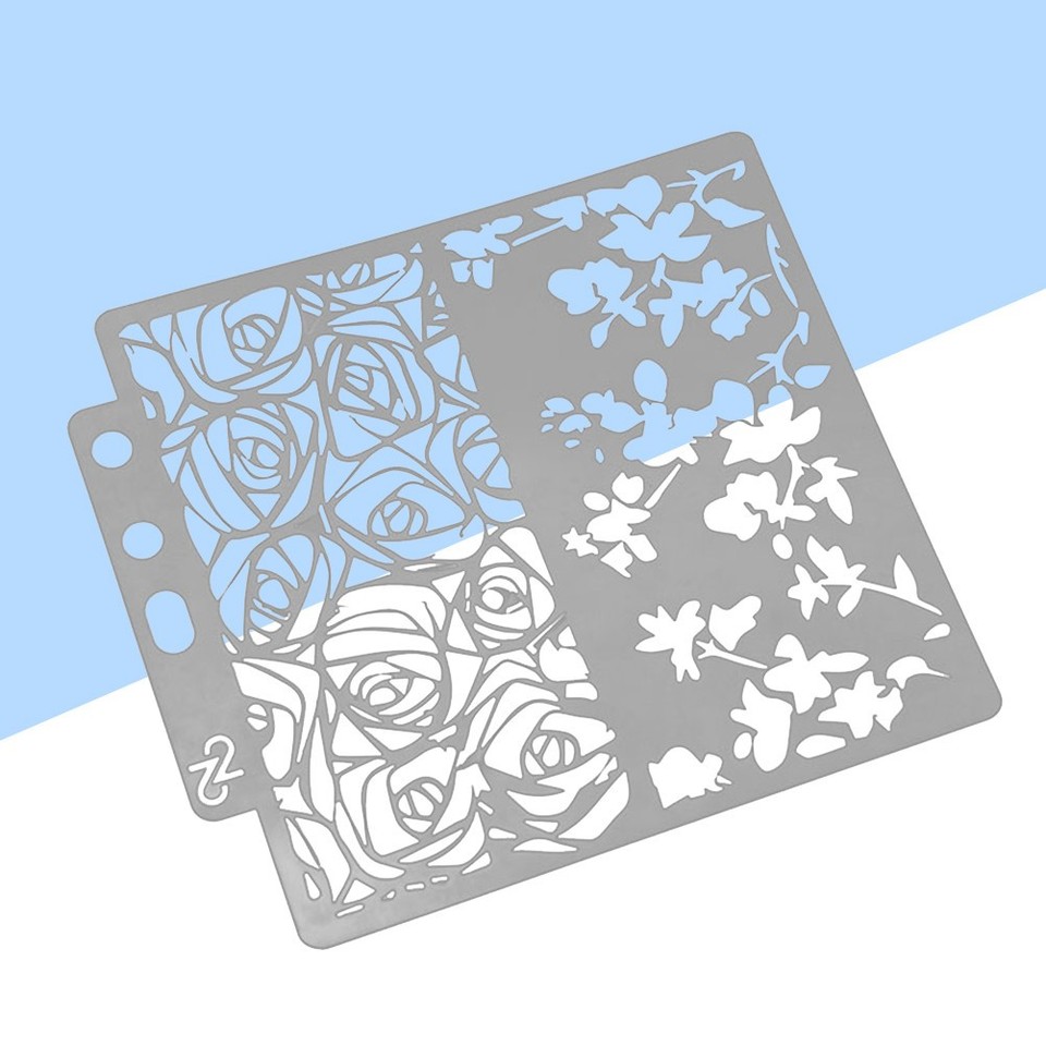 Drawing Stencils Furniture Geometric Painting Templates Cake Decorating ...