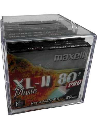 Maxell XL-II 80 MD Pro Music MiniDiscs Recordable 80min T2160 D14 | eBay