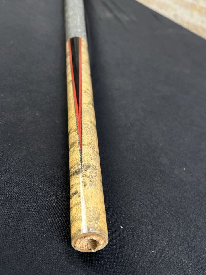 Vintage Meucci Grey Black Red Brown Broken Pool Stick Cue - Half | eBay
