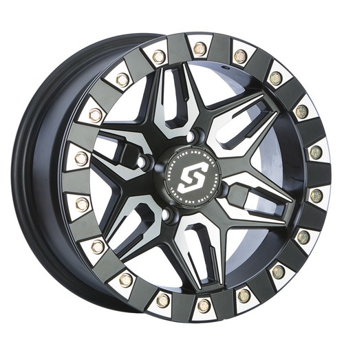 Kit 4 Deestone Trail Crusher 26x9-14 on Split Six Beadlock Machined 6 ...