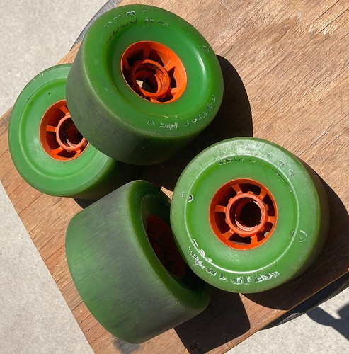 Set of 4 ABEC 11 Flywheels Refly Skateboard Wheels 97mm 74a REALLY FAST ...