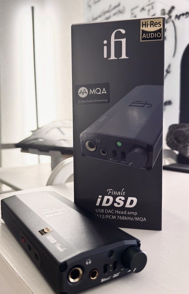 iFi AUDIO iFi AUDIO micro iDSD Signature Finale Portable Headphone Amp ...