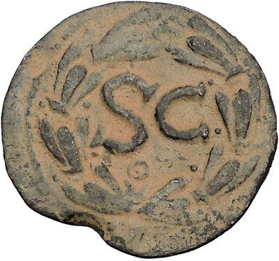 DOMITIAN 81AD Original Authentic Ancient Roman Coin Large SC of Antioch ...