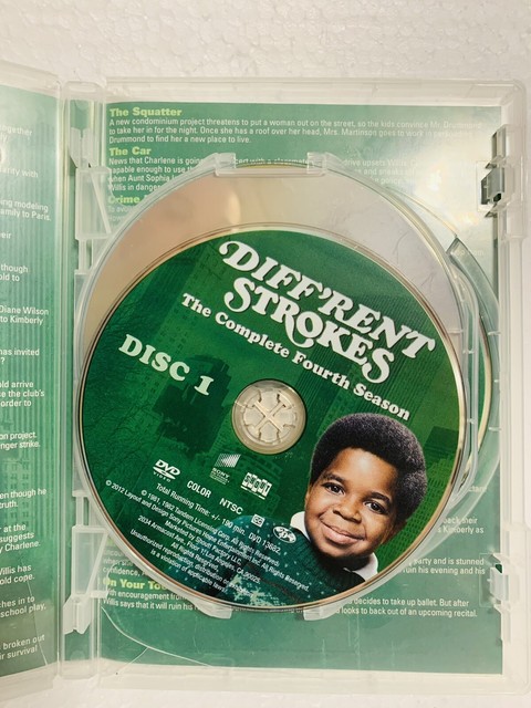 Diff'rent Strokes: The Complete Fourth Season (DVD, 1981) for sale ...