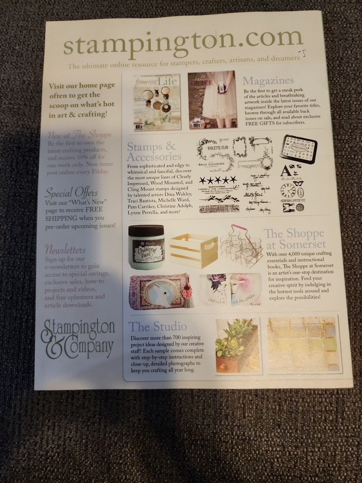 SOMERSET LIFE Authentic And Creative Living Magazine 2015 | eBay