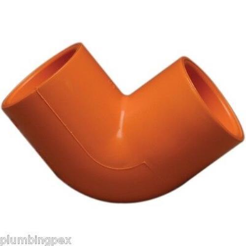 10 Pack BlazeMaster 1-1/2 in. Slip Schedule 40 Painted CPVC 175 psi 90 ...