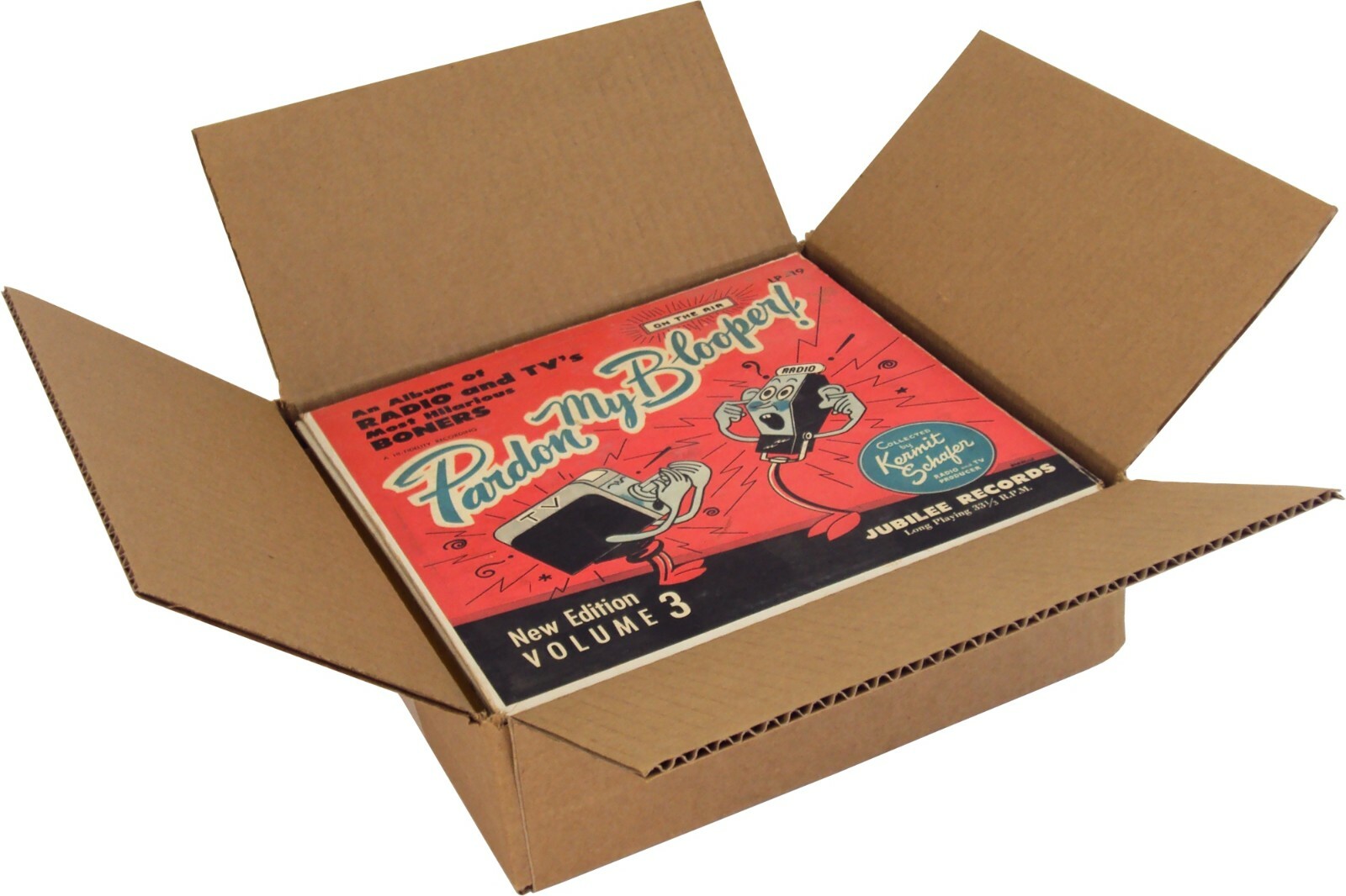 (10) 10BC03VD 10" Brown Record Shipping Boxes Mailers Vinyl Holds 4-30 ...