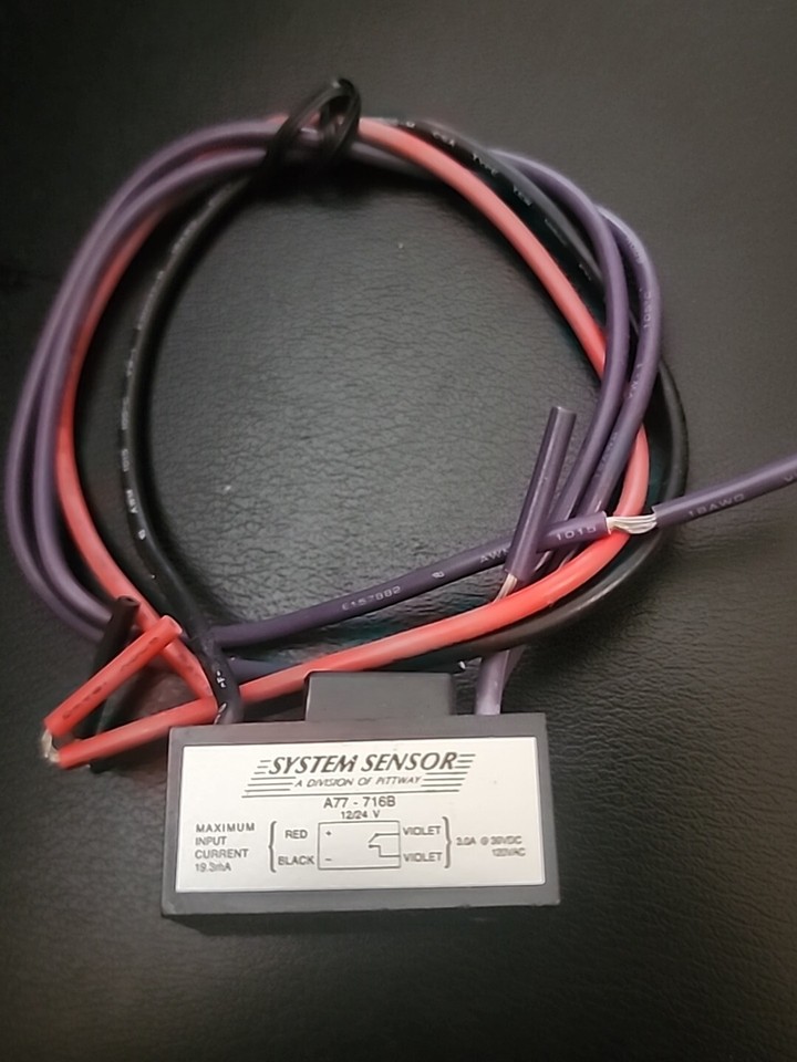 / System Sensor A77-716B End of Line Relay 12/24V. 👀 NEW | eBay