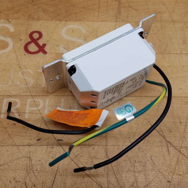 EMERSON SW46 FOUR 4 SPEED QUIETSLIDE SWITCH W/COVER PLATE 1ST CLS S&H ...